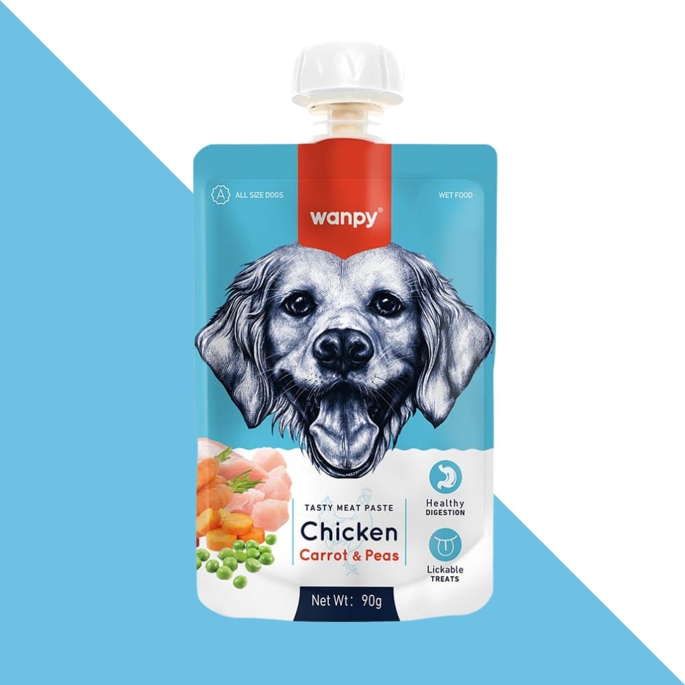 וונפי מחית לכלב בטעם עוף 90 גרם WANPY - ג'אנגו