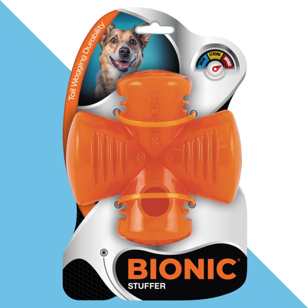 ביוניק ארה"ב צעצוע סטאפר קשוח לכלב BIONIC - ג'אנגו