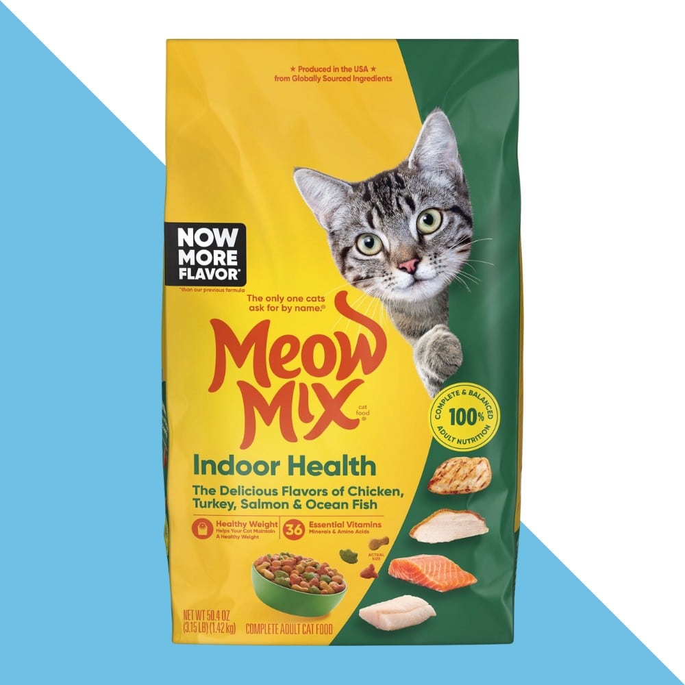 מזון לחתולים מיאו מיקס אינדור 1.42 ק"ג Meow Mix - ג'אנגו