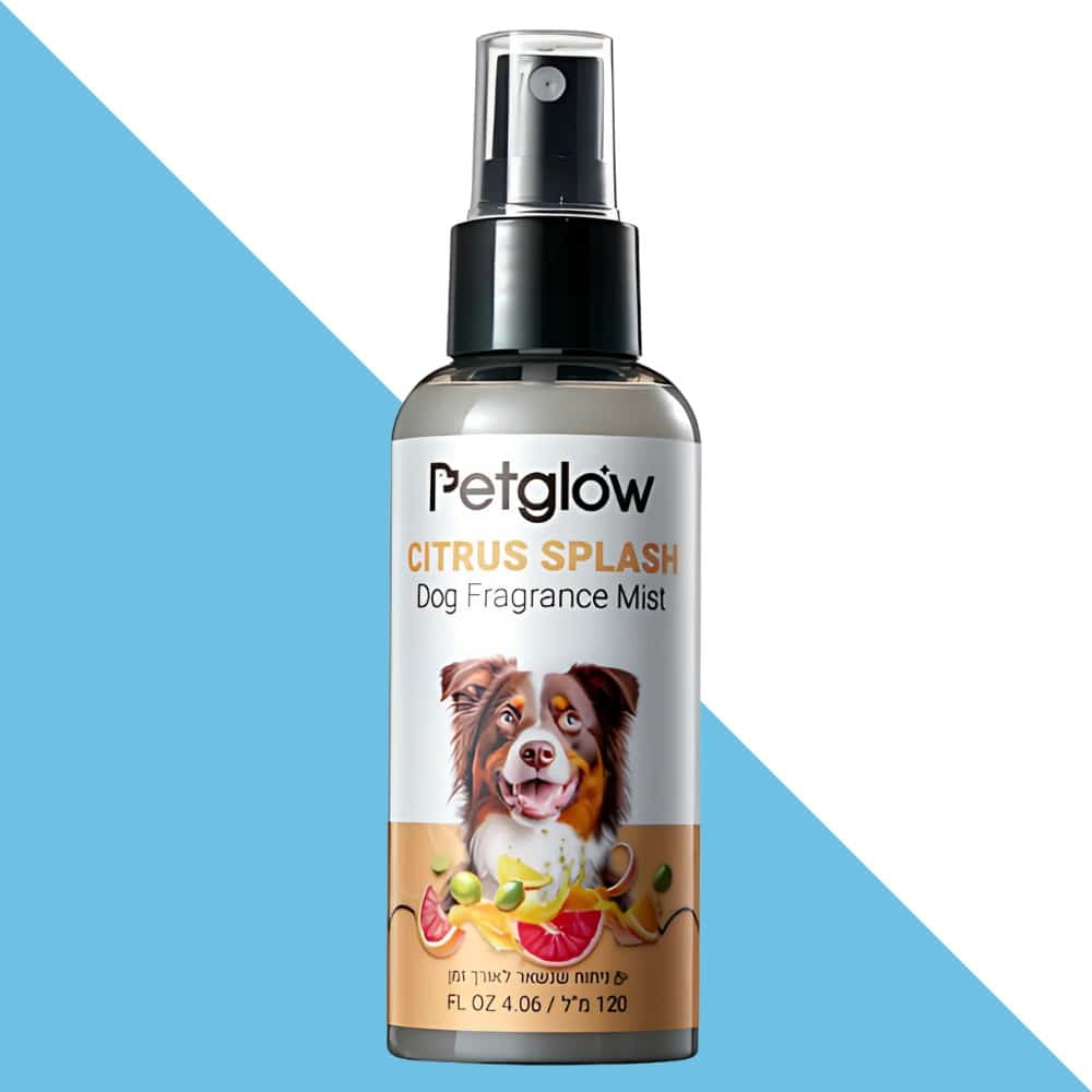 בושם לכלבים פט גלואו בניחוח הדרים 120 מ"ל PetGlow - ג'אנגו